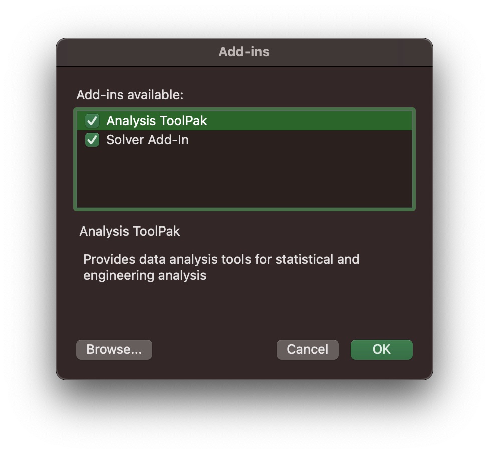 How To Add Data Analysis Add in In Excel On Mac Code2care
